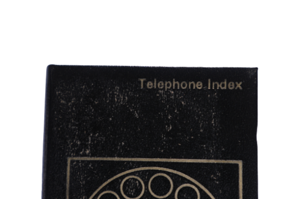 Telephone Index Notebook 1970 – Retro Hunts