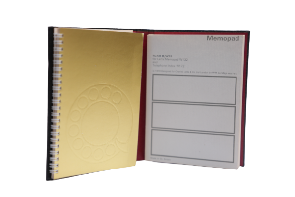Telephone Index Notebook 1970 – Retro Hunts