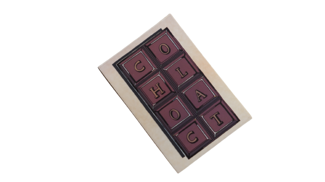 Chocolate Panini Sticker – Retro Hunts
