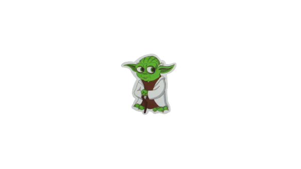 Yoda Sticker – Retro Hunts