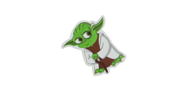 Yoda Sticker – Retro Hunts