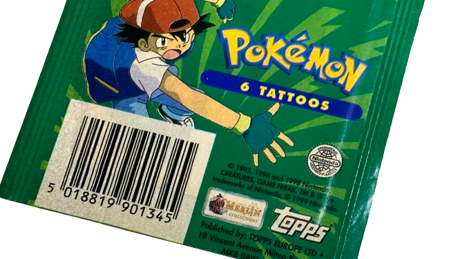 Pokemon Tattoos 1999 – Retro Hunts