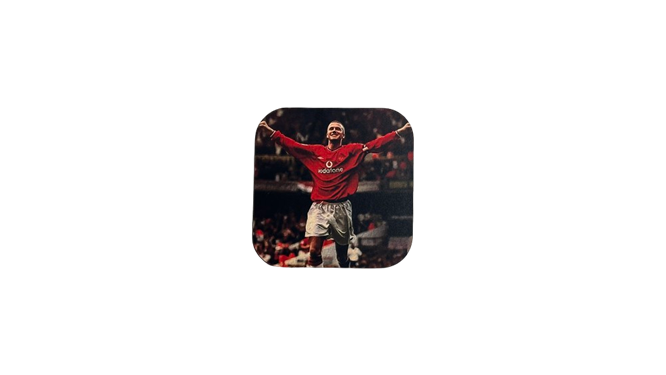 David Beckham Coaster – Retro Hunts