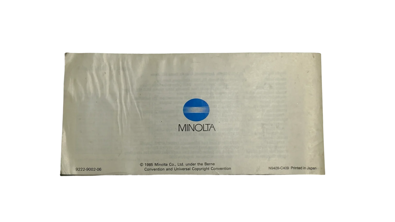 Minolta MD Zoom Lenses Manual Guide 1985 – Retro Hunts