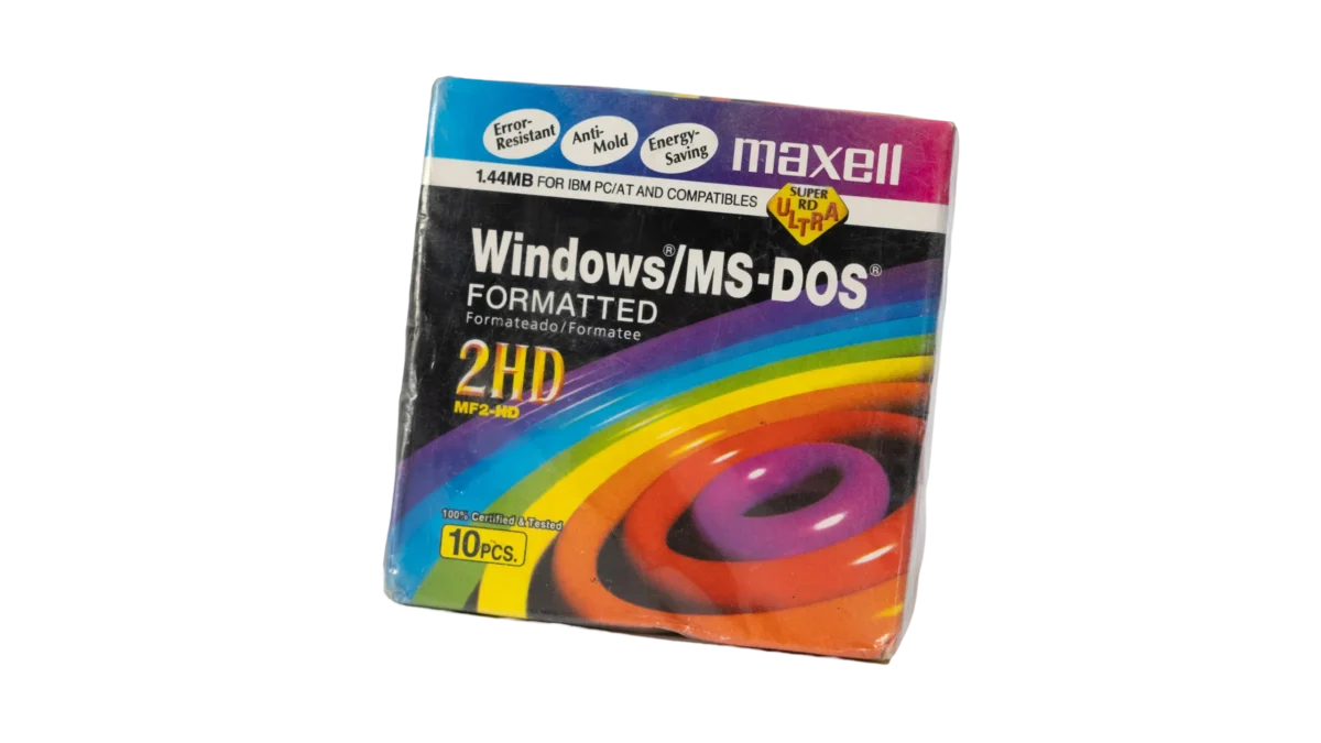 Maxell MF2-HD 3.5″ Floppy Disk – Retro Hunts