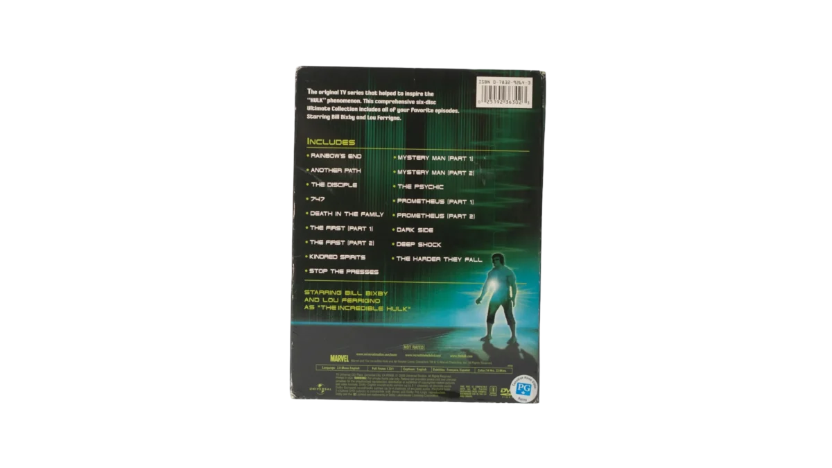 The Incredible Hulk – The TV Series Ultimate Collection DVD 2003 ...