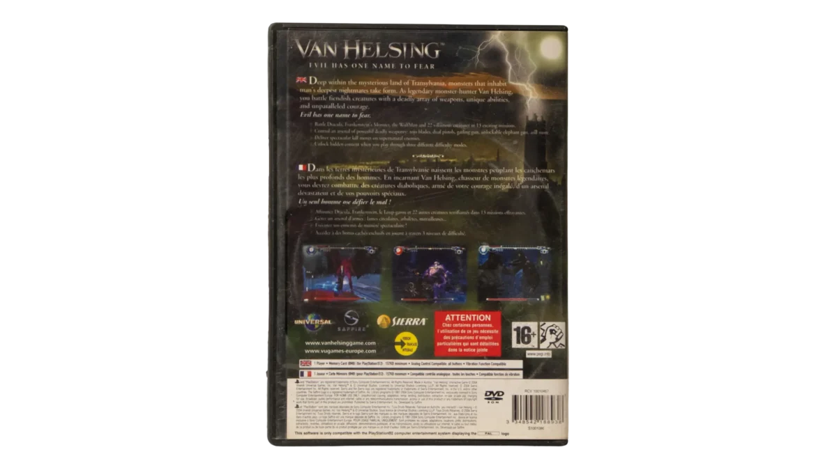 Van Helsing PS2 – Retro Hunts
