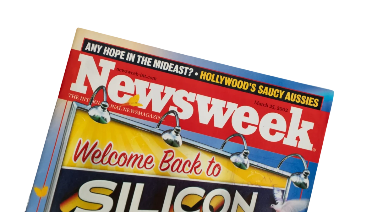 Welcome Back To Silicon Valley Newsweek Magazine 2002 – Retro Hunts