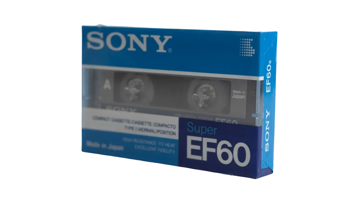 Sony Super EF 60 Blank Cassette – Retro Hunts