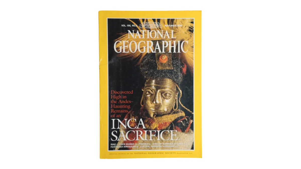 INCA Sacrifice – National Geographic Magazine / 1999 – Retro Hunts