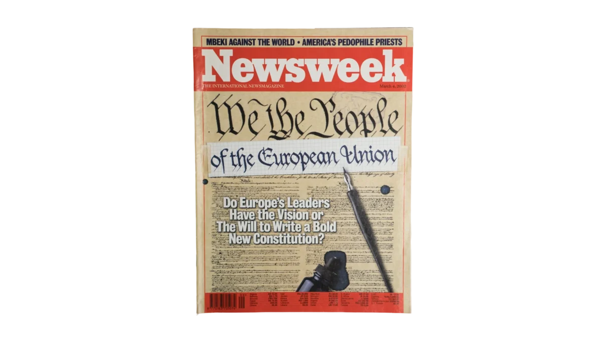 We The People Of The European Union Newsweek Magazine – Retro Hunts
