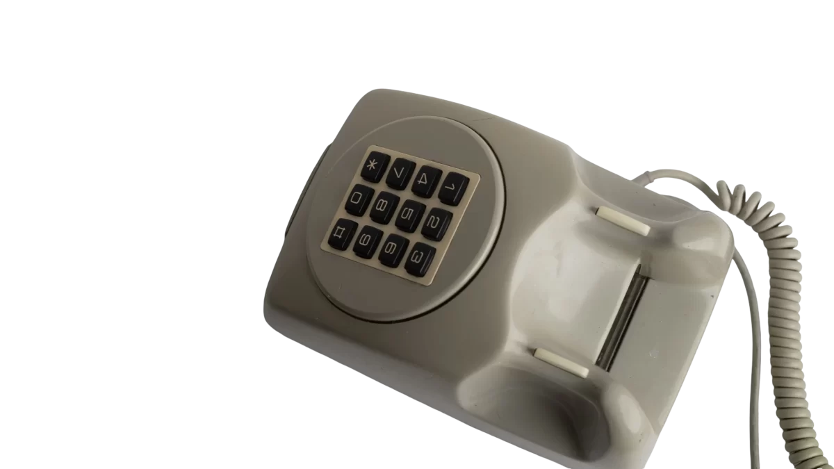 80s Dial Button Telephone – Retro Hunts