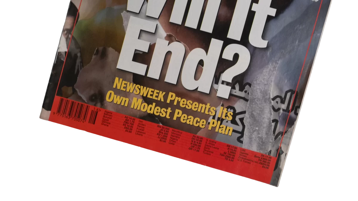 When Will It End? Newsweek Magazine 2002 – Retro Hunts