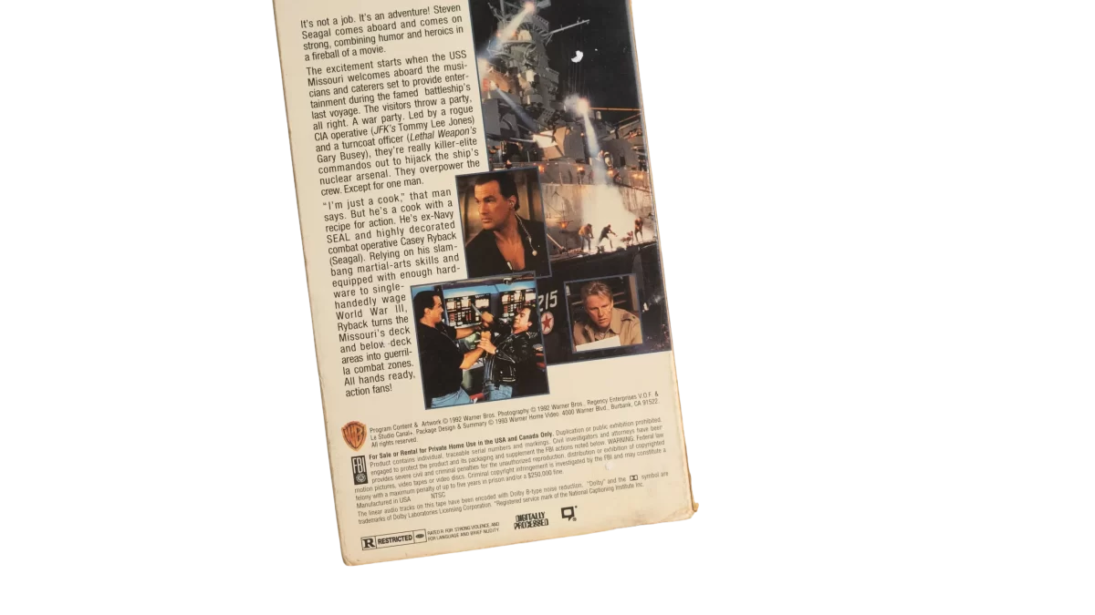 Under Siege VHS – Retro Hunts