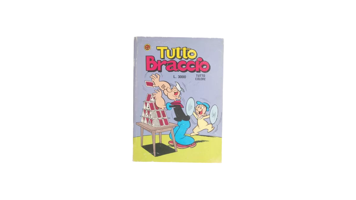 Popeye Italian Comic Book – Tutto Braccio – Retro Hunts