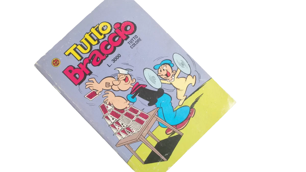 Popeye Italian Comic Book – Tutto Braccio – Retro Hunts