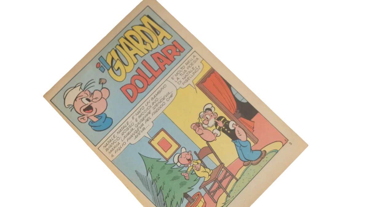Popeye Italian Comic Book – Tutto Braccio – Retro Hunts