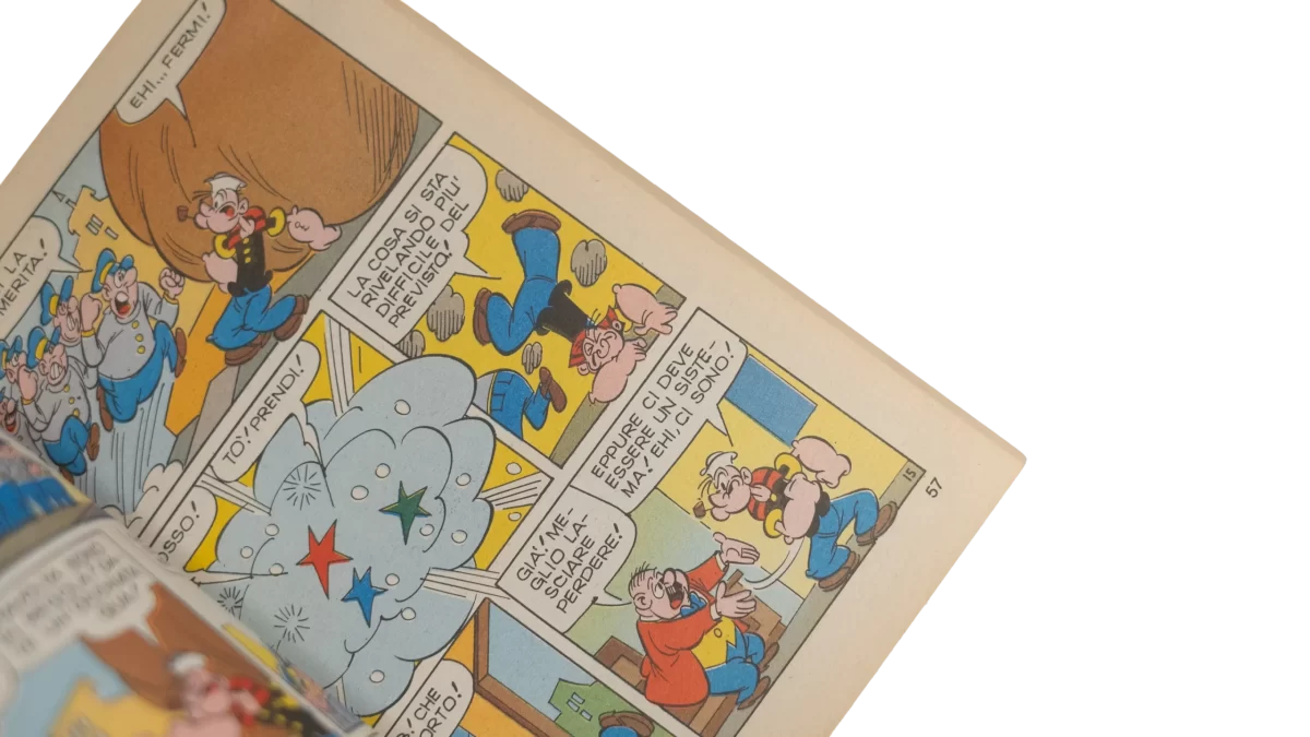 Popeye Italian Comic Book – Tutto Braccio – Retro Hunts