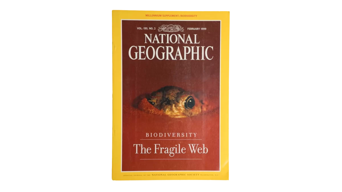 Biodiversity The Fragile Web – National Geographic Magazine / 1999 ...