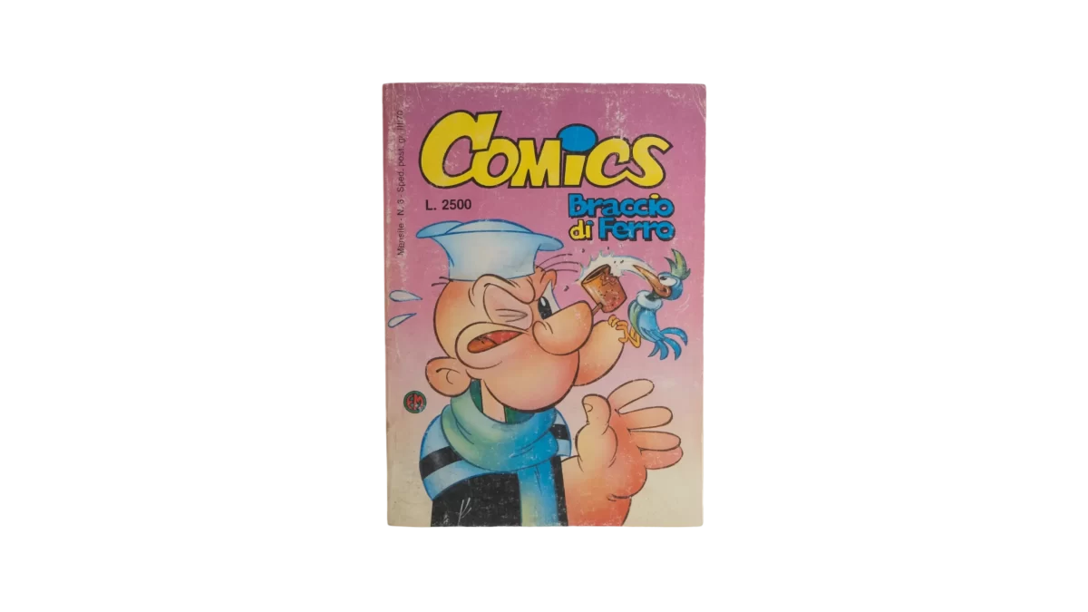 Popeye Italian Comic Book – Braccio Di Ferro – Retro Hunts