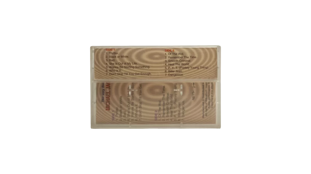 Michael Jackson Greatest Hits Mix Cassette Tape – Retro Hunts