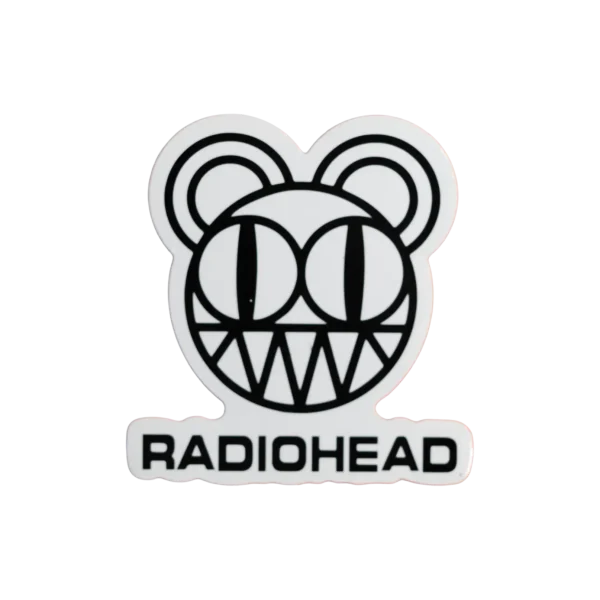 Radiohead Modified Bear Sticker – Retro Hunts