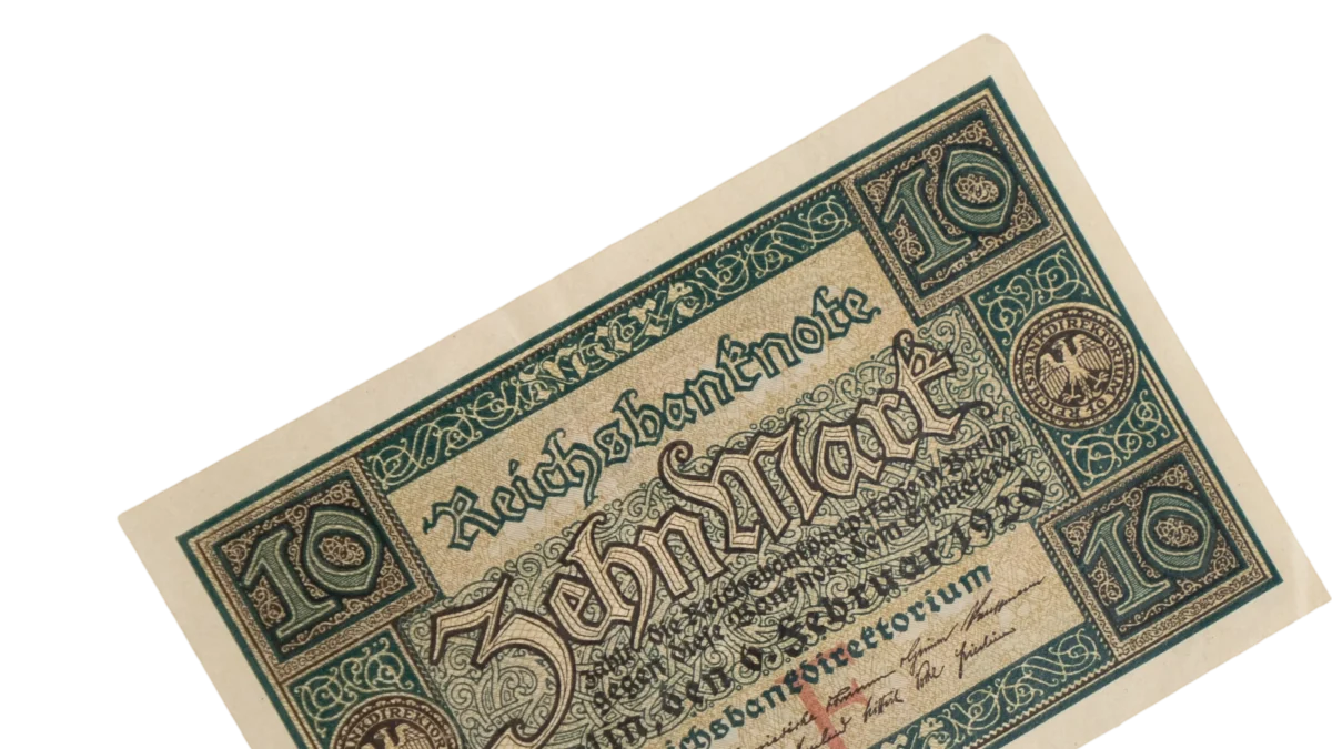 1920 Germany 10 Mark Reichsbanknote – Retro Hunts